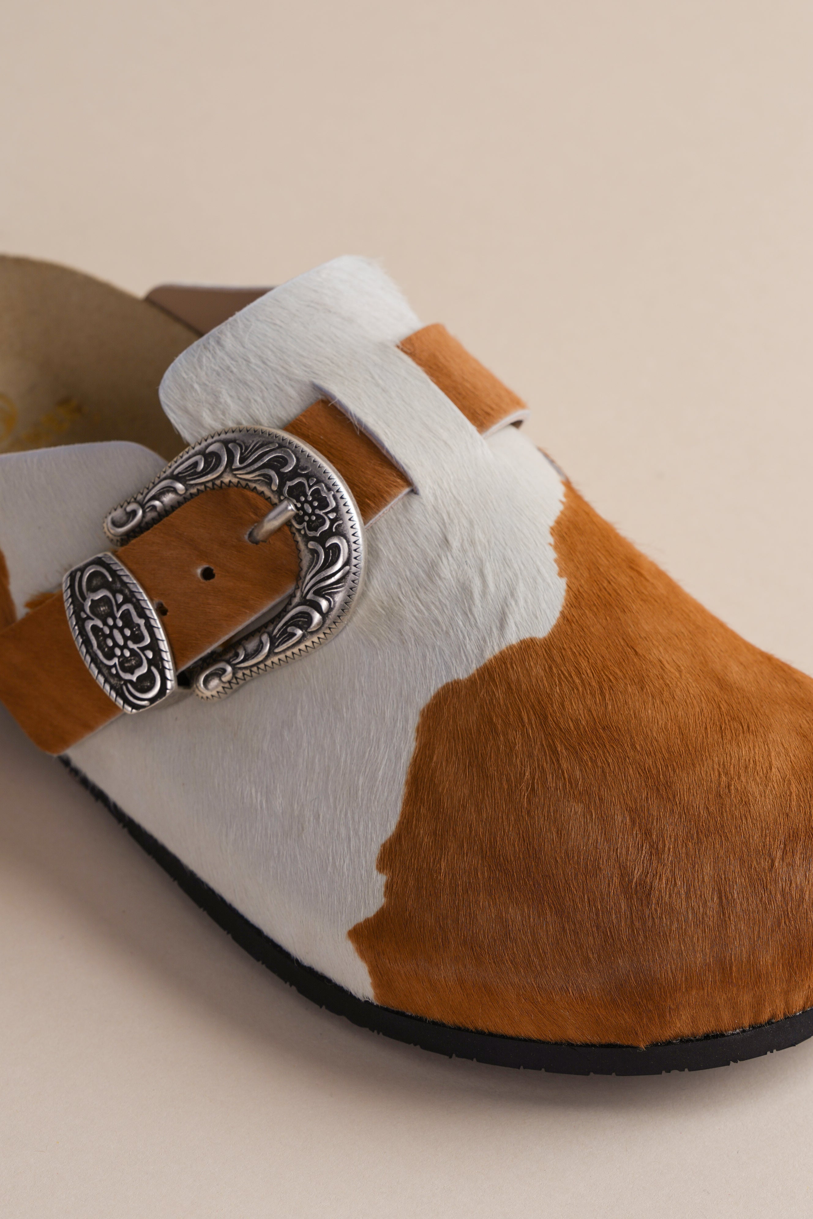 Women's Greg Shoe in Brown Cow – Brother Vellies